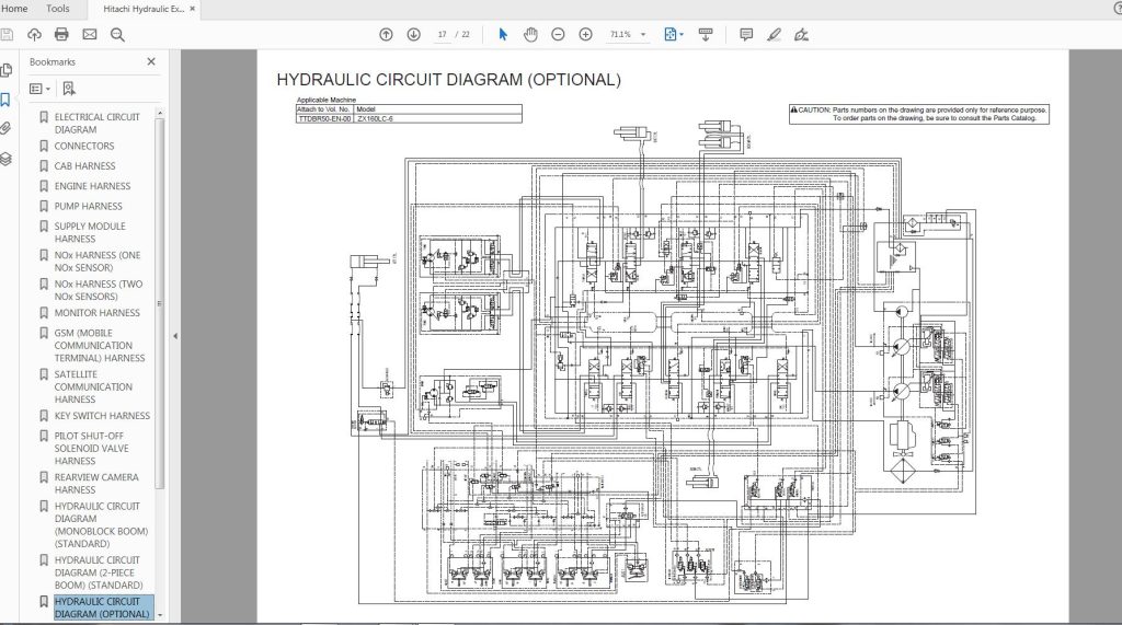 Hitachi Hydraulic Excavator ZX160LC-6 Technical_Workshop Manual & Circuit Diagram – ManualPost ...