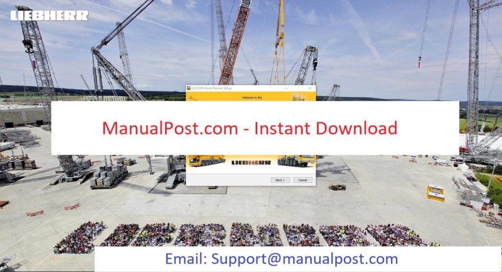 Liebherr LICCON Universal Work Planner V6.19 Mobile Crane LTM-11200-9.1 ...