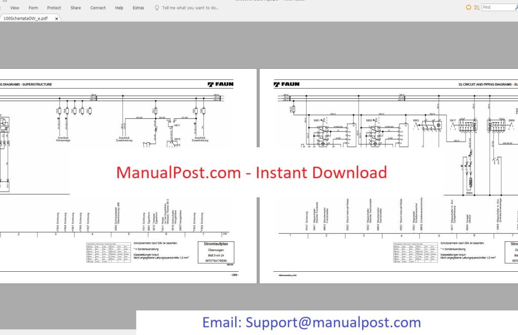 Tadano Mobile Crane ATF 100-5 Hydraulic & Schematic Diagrams ...
