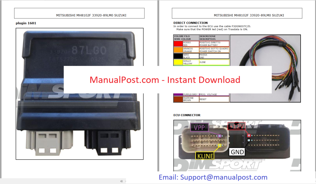 ECM PINOUTS Collection 1.32GB PDF Manual – ManualPost – Instant ...