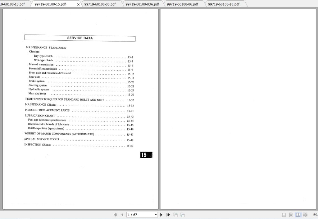 Caterpillar Lift Truck GP30 FC Service Manuals – ManualPost – Instant ...